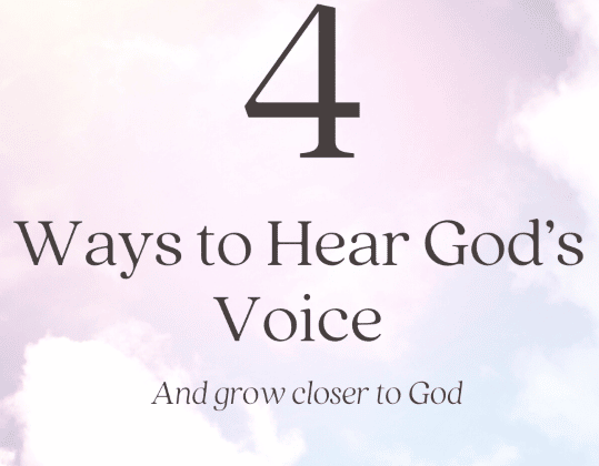 4 Ways To Hear Gods Voice The Chandelier Room